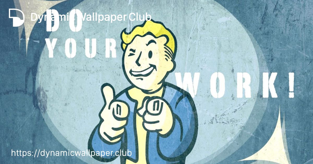 fallout - Dynamic Wallpaper Club
