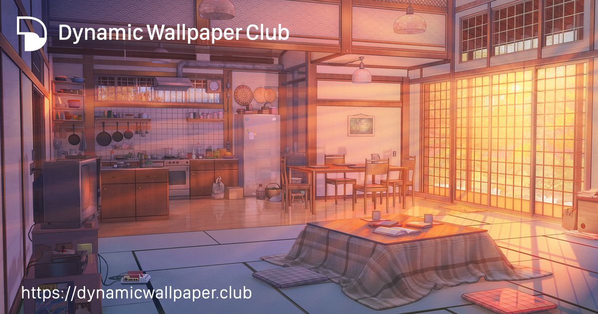 anime cottage fixed - Dynamic Wallpaper Club