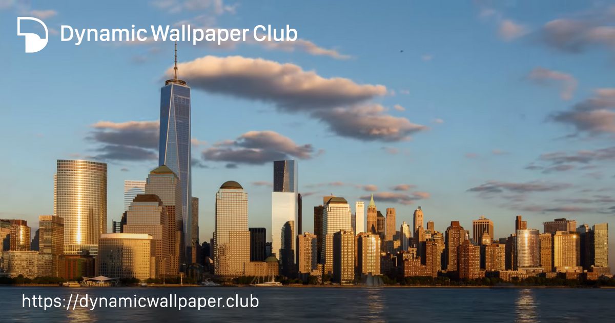 new york city skyline - Dynamic Wallpaper Club
