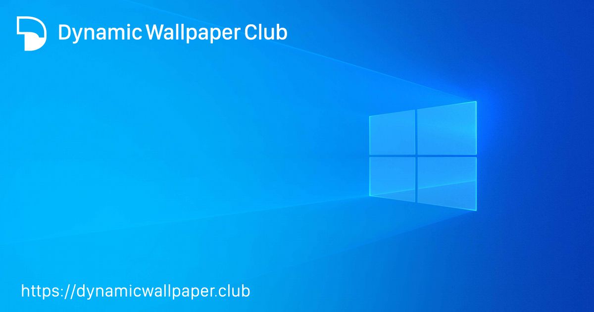 Windows 10 - Dynamic Wallpaper Club