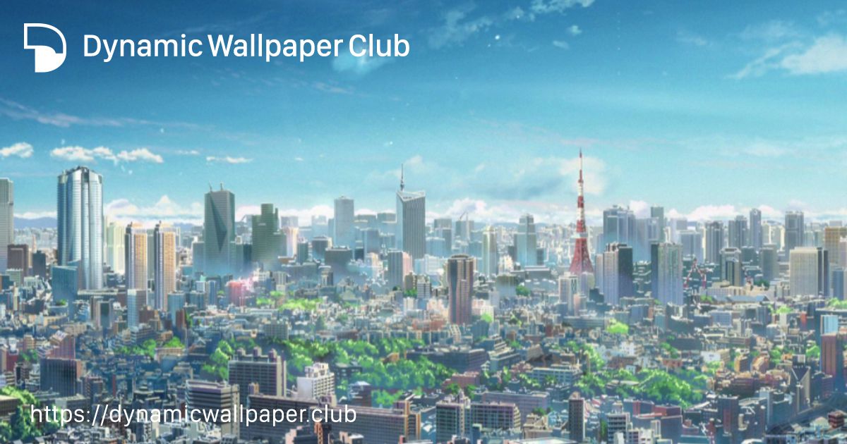 tokyo - Dynamic Wallpaper Club