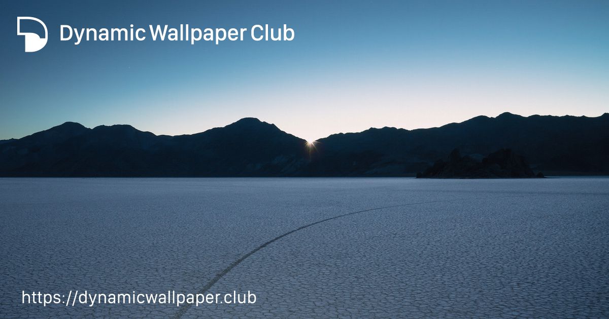 desertscape_dual - Dynamic Wallpaper Club
