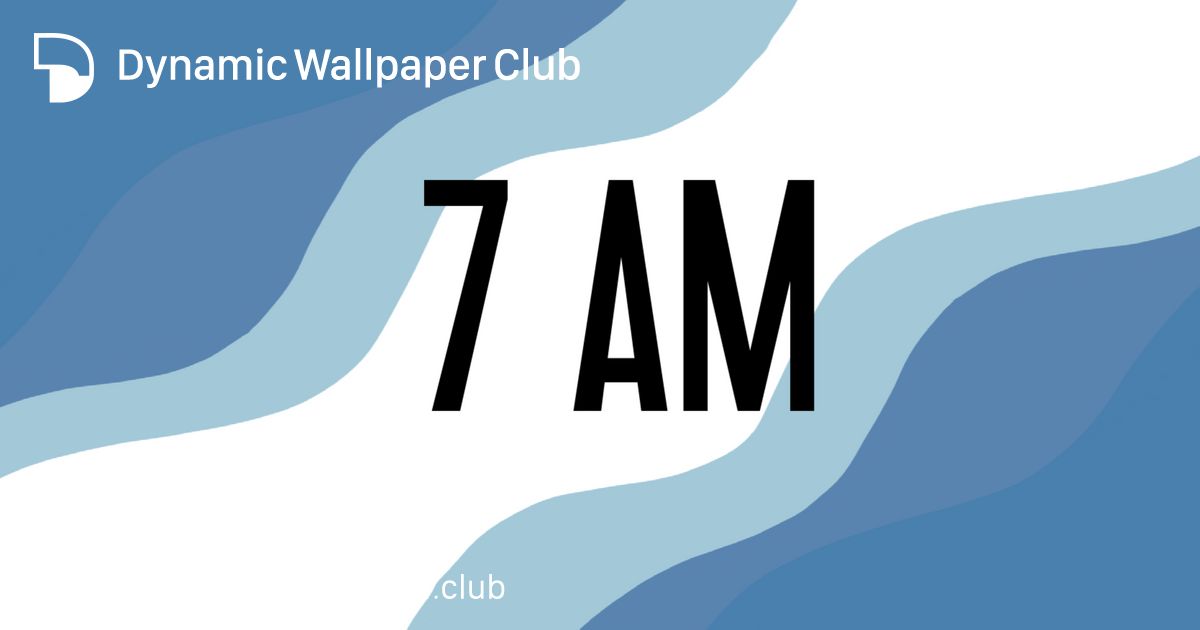 time - Dynamic Wallpaper Club