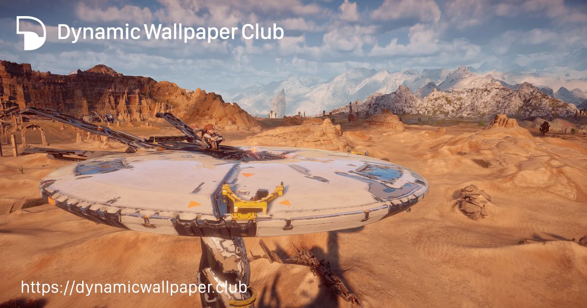New Horizon Zero Dawn Tallneck - Dynamic Wallpaper Club