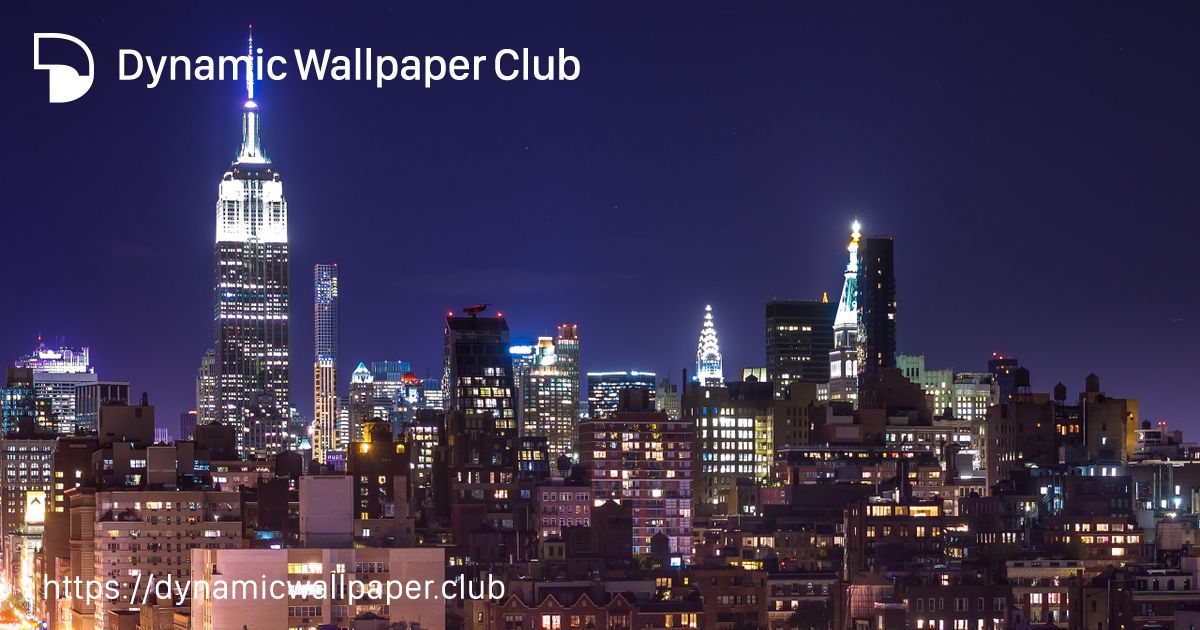 New York skyline - Dynamic Wallpaper Club