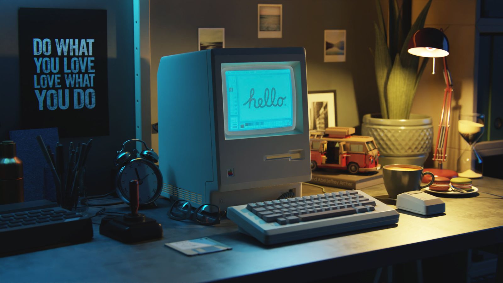 old-school mac - Dynamic Wallpaper Club