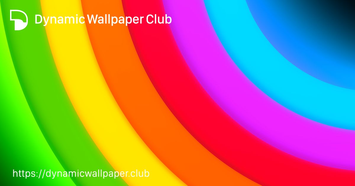 rainbow - Dynamic Wallpaper Club