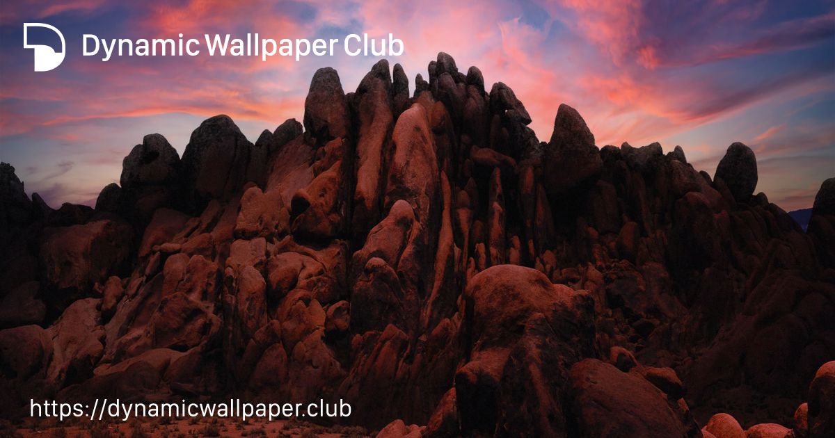 Red Rock - Dynamic Wallpaper Club