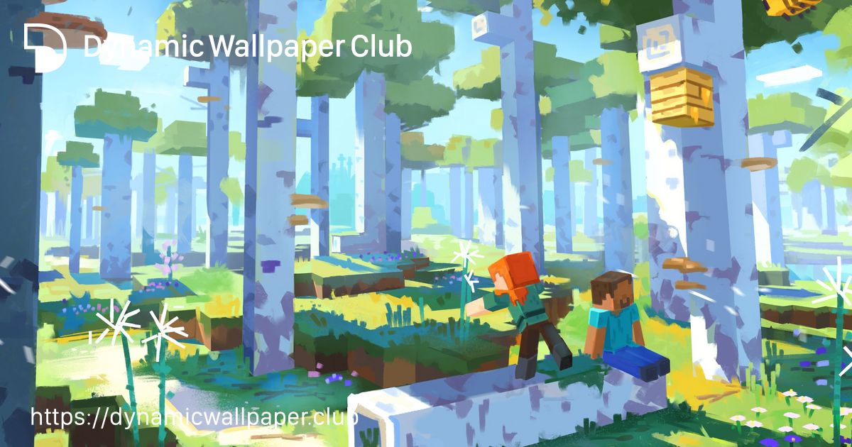 Minecraft Concept art - Dynamic Wallpaper Club