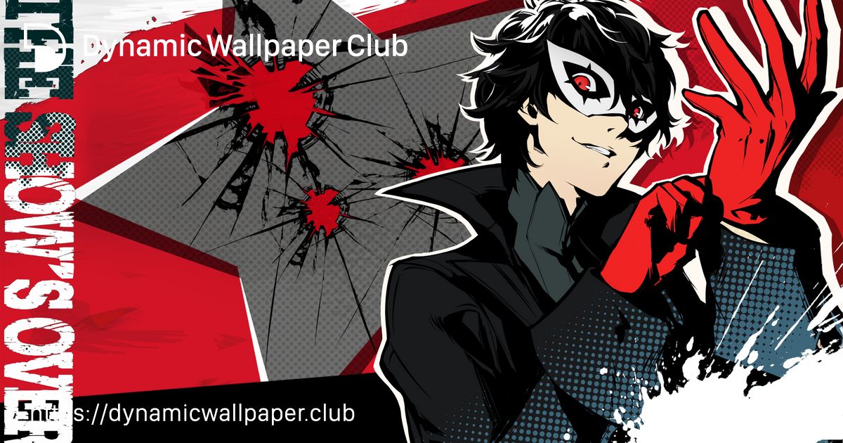 Persona 5 All Out Attacks - Dynamic Wallpaper Club