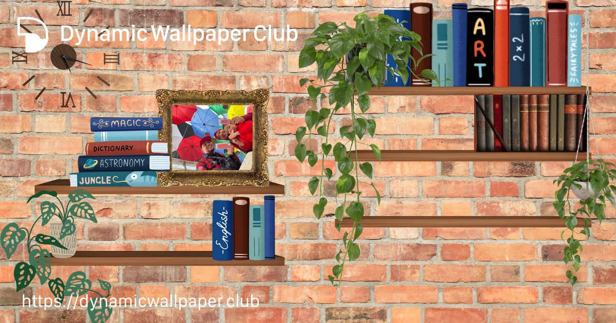 Shelf - Dynamic Wallpaper Club