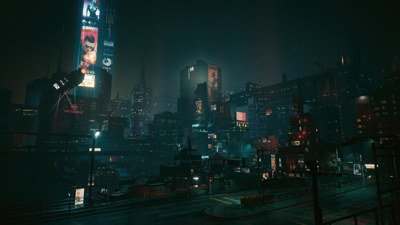 Cyberpunk 2077 Cityscape - Dynamic Wallpaper Club