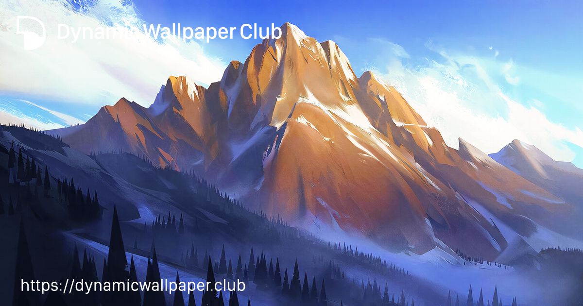 Mountain - Dynamic Wallpaper Club
