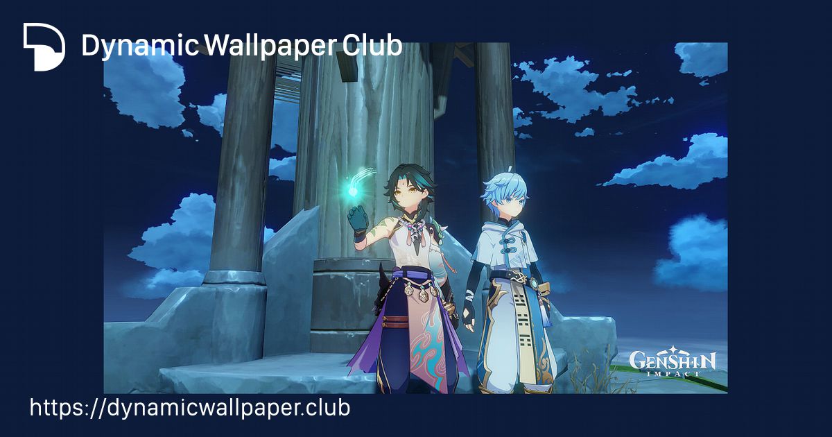 A day in genshin with Sho - Dynamic Wallpaper Club