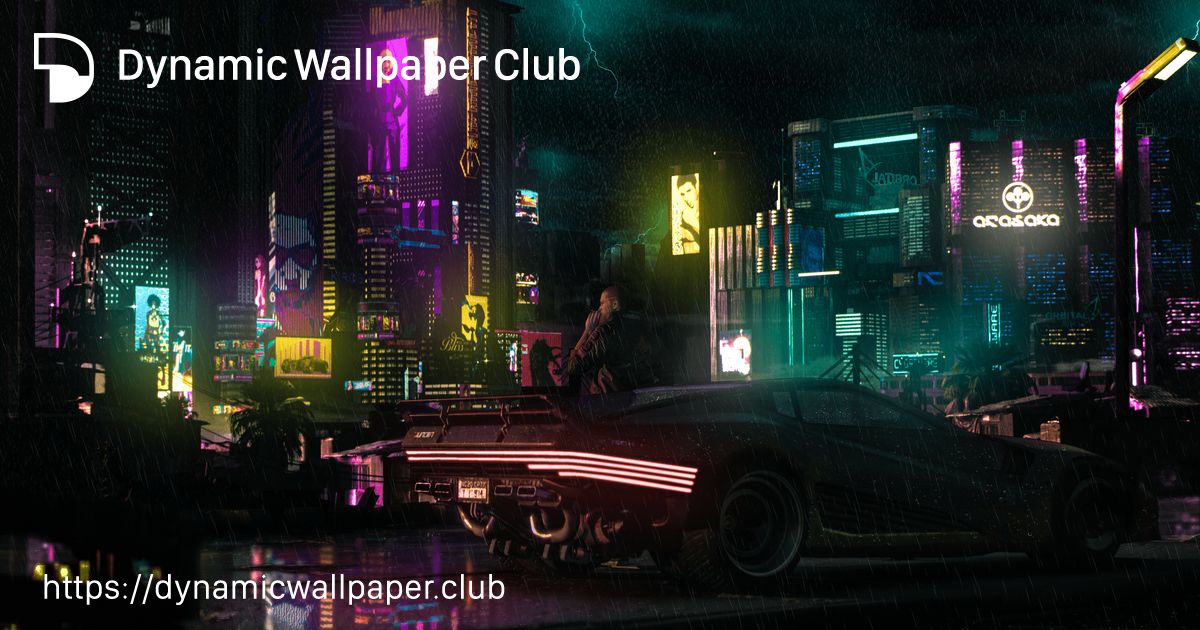 cyberpunk dynamic - Dynamic Wallpaper Club