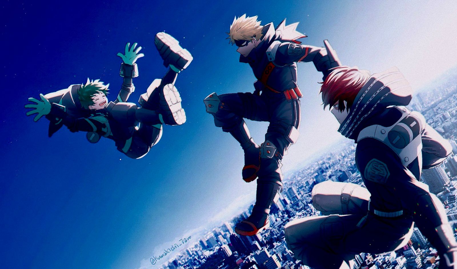 mha golden trio - Dynamic Wallpaper Club