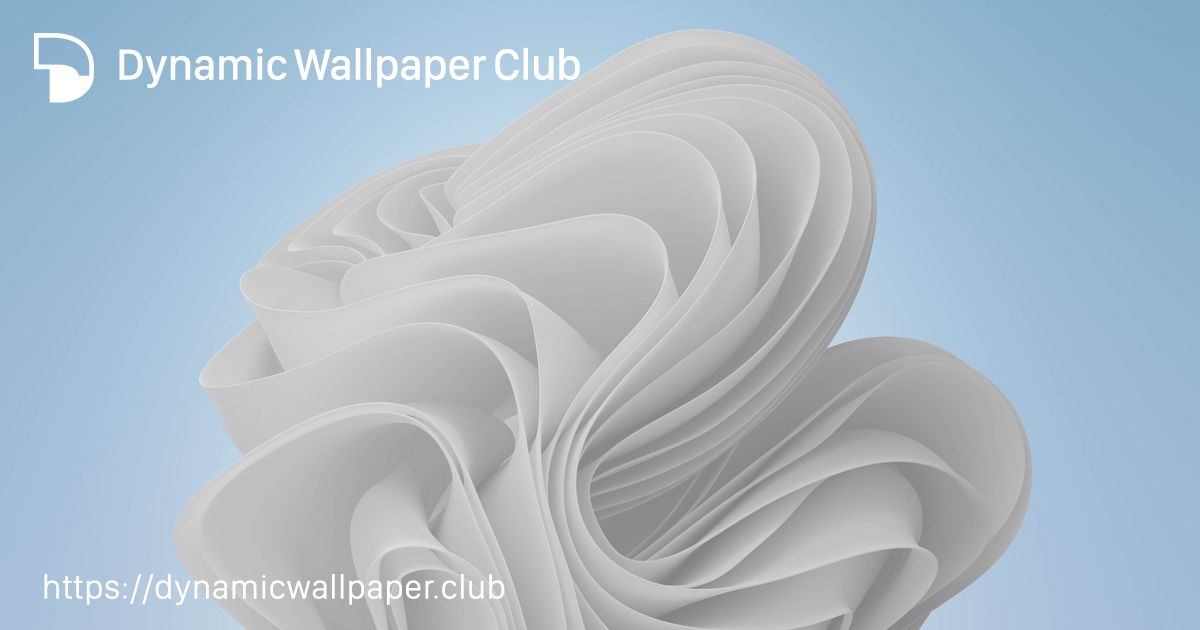 Windows 11 Snow Bloom - Dynamic Wallpaper Club