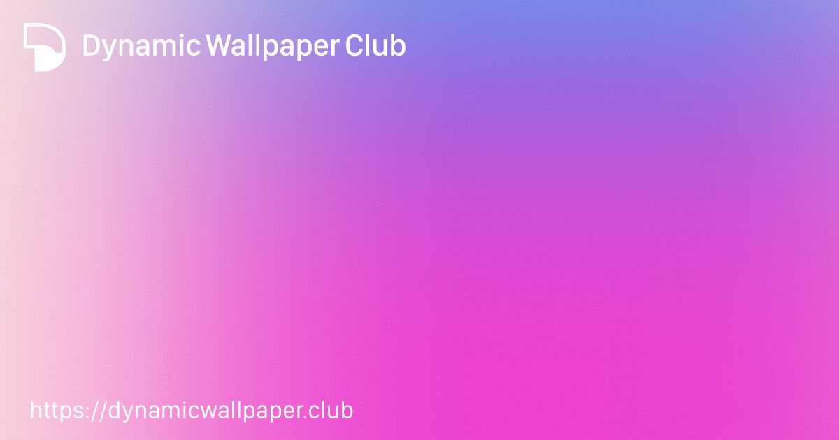 First try - Dynamic Wallpaper Club