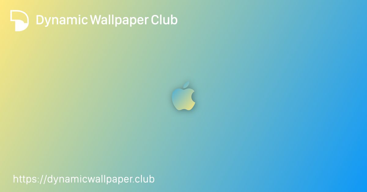 macOS Gradient - Sunrise to Sunset - Dynamic Wallpaper Club