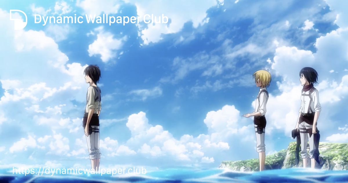 By The Sea-AOT - Dynamic Wallpaper Club