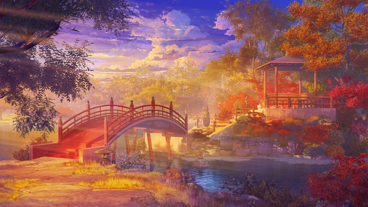 Japanese garden by ArseniXC - Dynamic Wallpaper Club