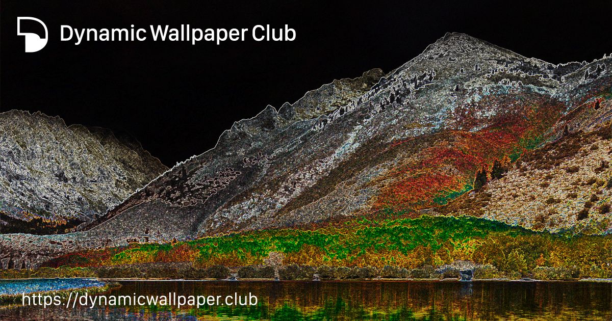 High Sierra Dark - Dynamic Wallpaper Club