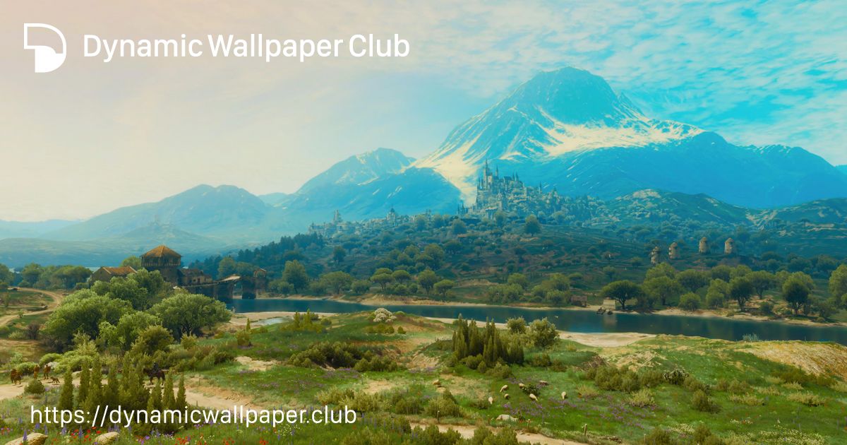 Witcher 3 Toussaint - Dynamic Wallpaper Club