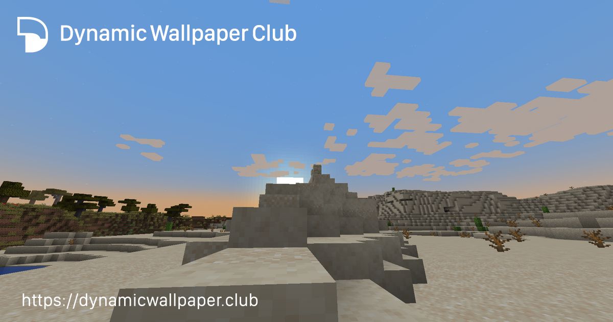 Minecraft Mojave - Dynamic Wallpaper Club