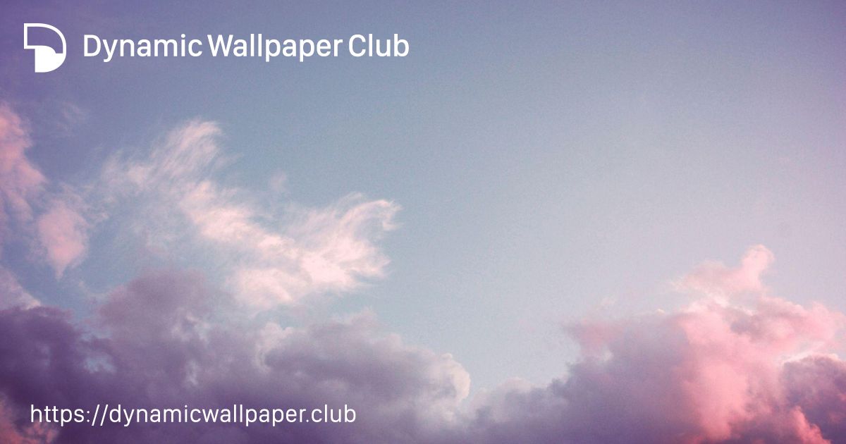 cloudy - Dynamic Wallpaper Club