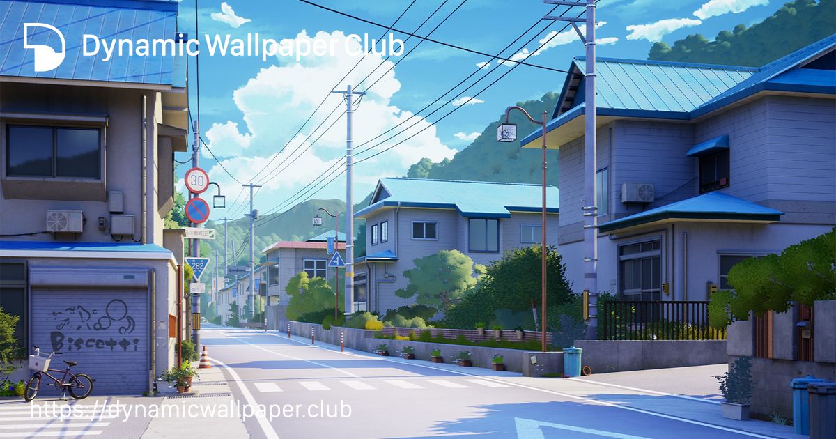 Japan road - Dynamic Wallpaper Club