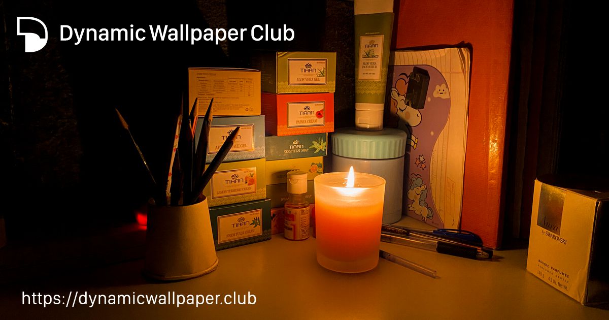 Candle Dynamic - Dynamic Wallpaper Club