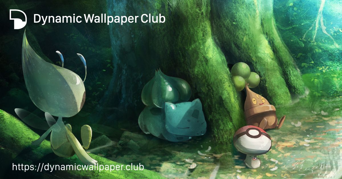Pokemon New - Dynamic Wallpaper Club