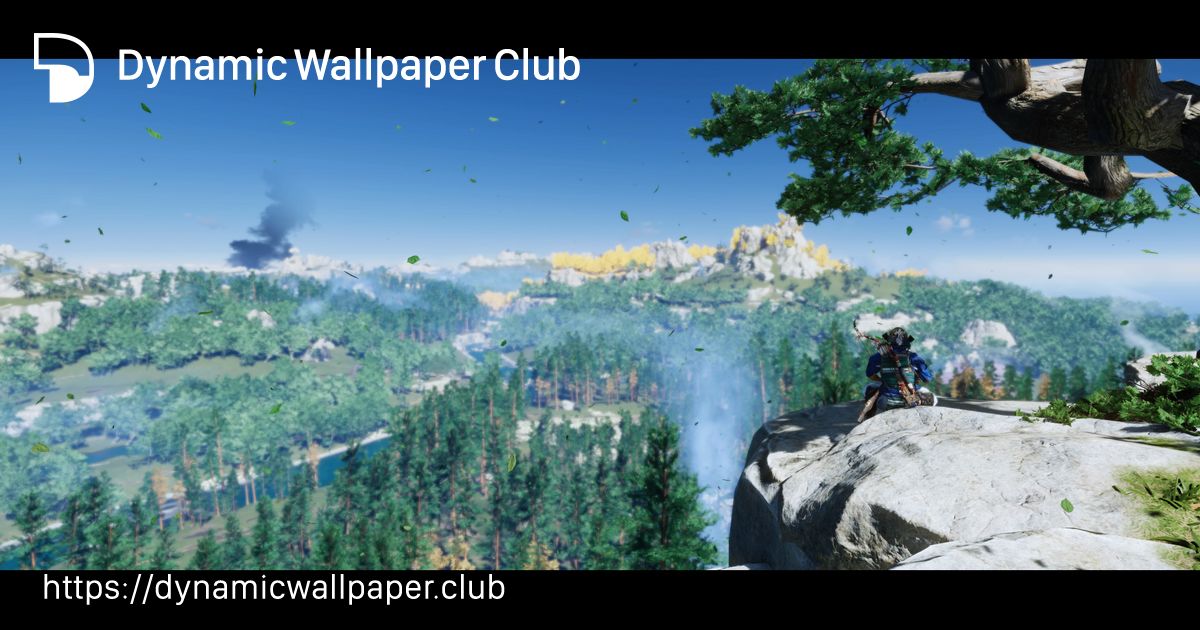 Ghost of Tsushima #1 - Dynamic Wallpaper Club