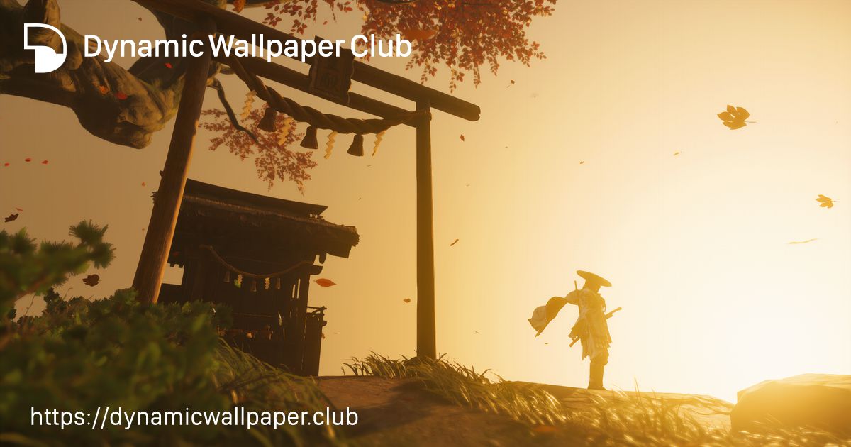 GhostOfTsushima - Dynamic Wallpaper Club