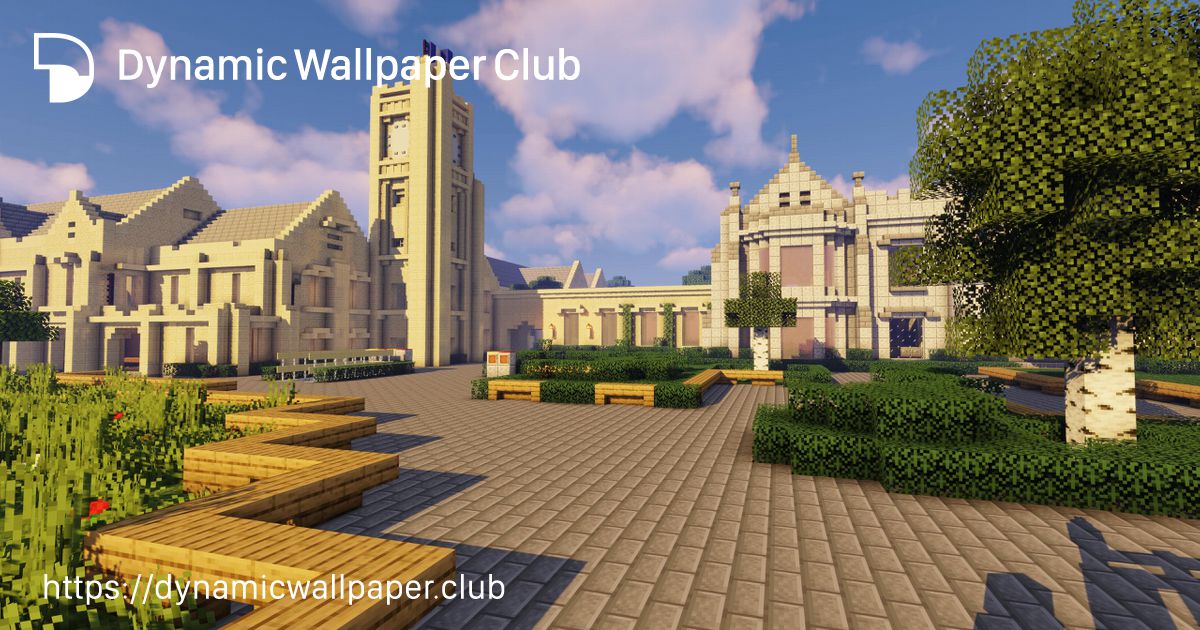 University of Melbourne Minecraft - Dynamic Wallpaper Club
