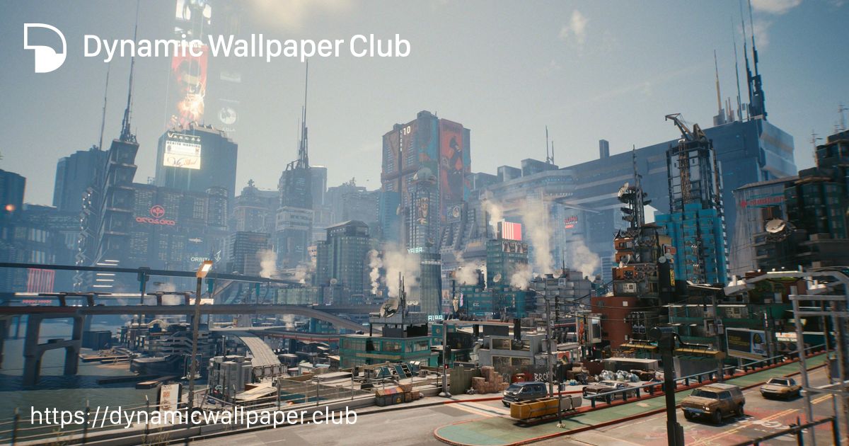 Cyberpunk City - Dynamic Wallpaper Club