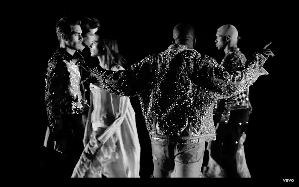 Kanye West - Wolves (Balmain Campaign) - Dynamic Wallpaper Club