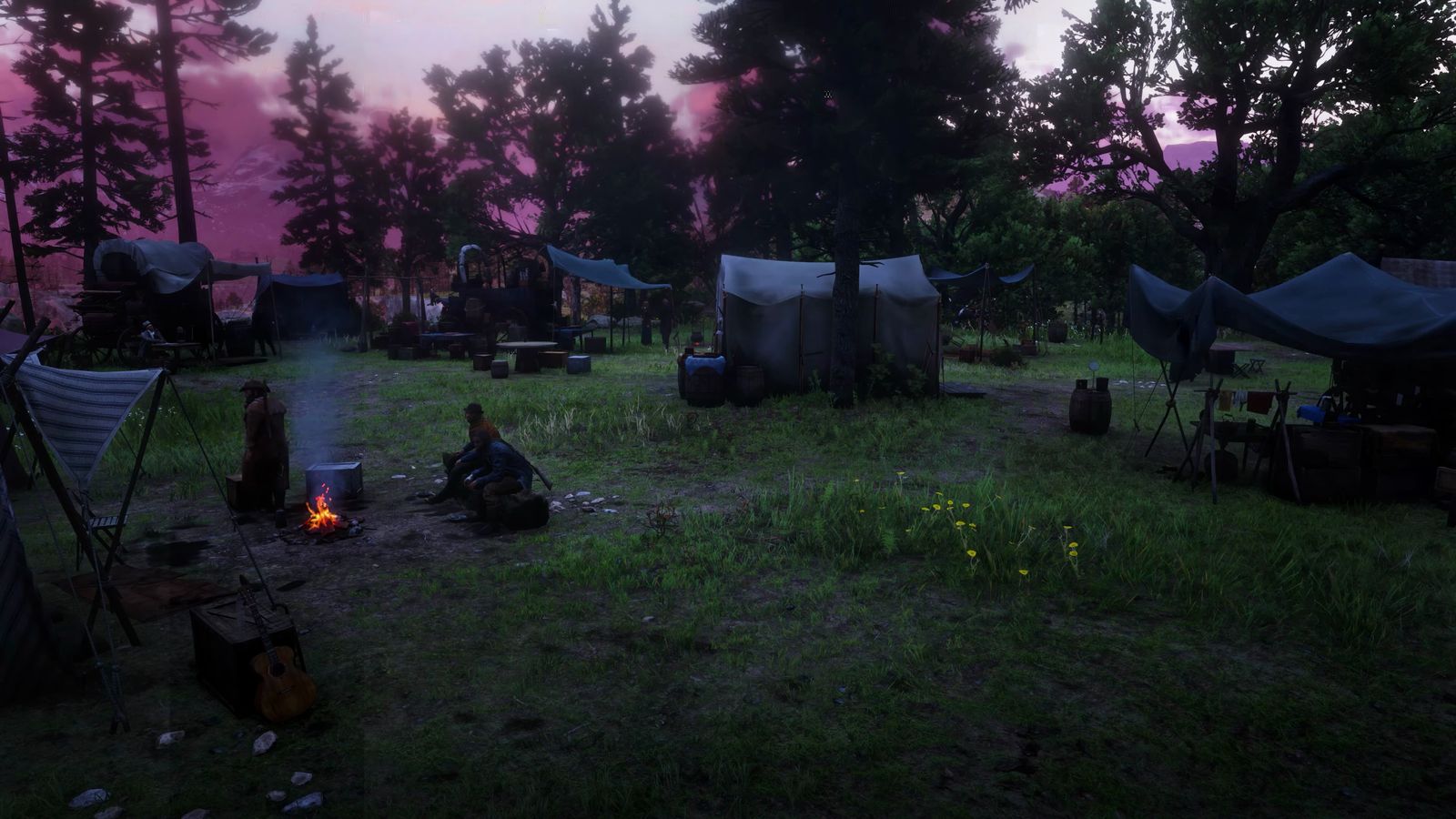 Red dead redemption 2 - 4K Camp - Dynamic Wallpaper Club