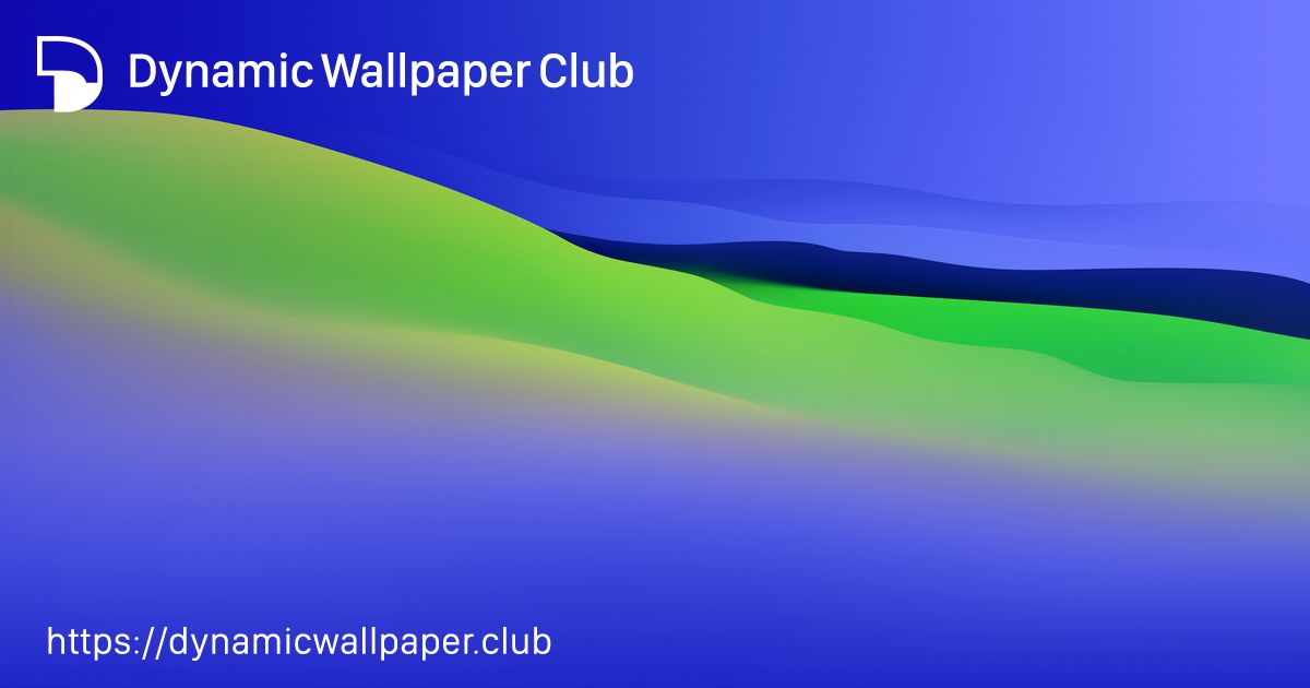MacOS BigSur Variation - Dynamic Wallpaper Club