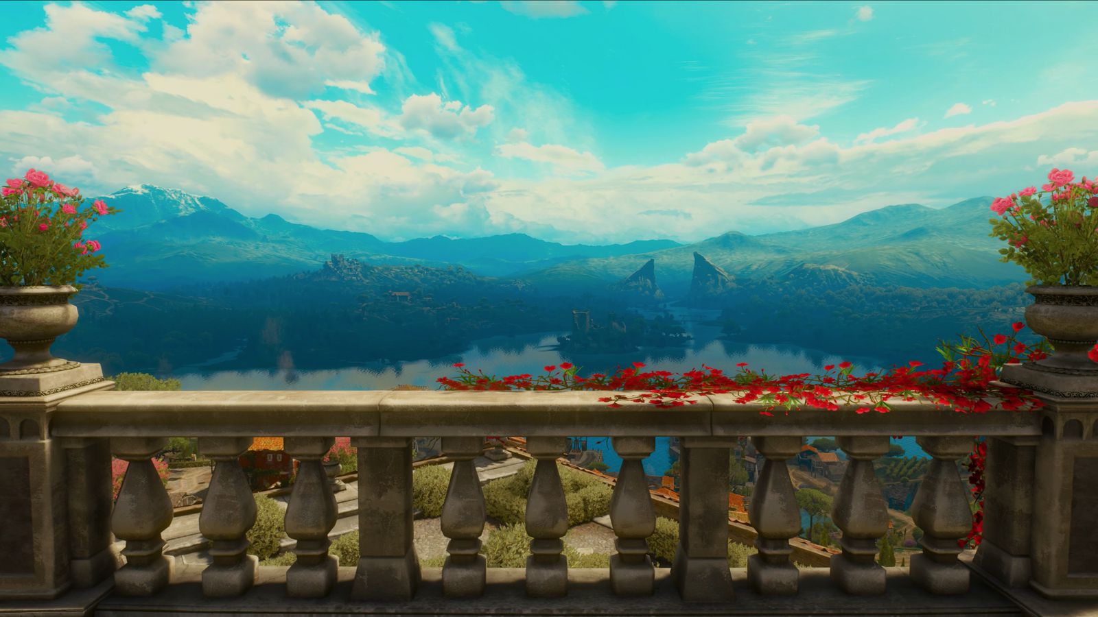 Gorgeous View of Toussaint (TW3) - Dynamic Wallpaper Club