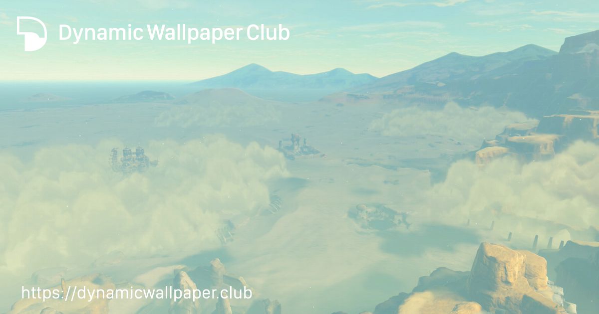Gerudo Desert - Dynamic Wallpaper Club