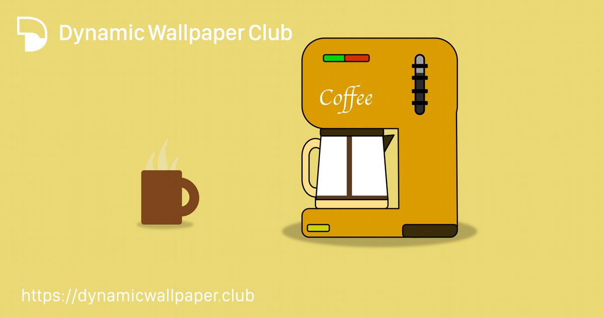 Coffee Cycle - Dynamic Wallpaper Club