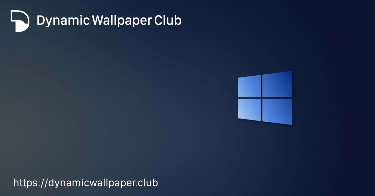 win 10 - Dynamic Wallpaper Club