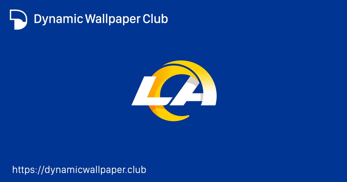 Los Angeles Rams (7am-6pm) - Dynamic Wallpaper Club