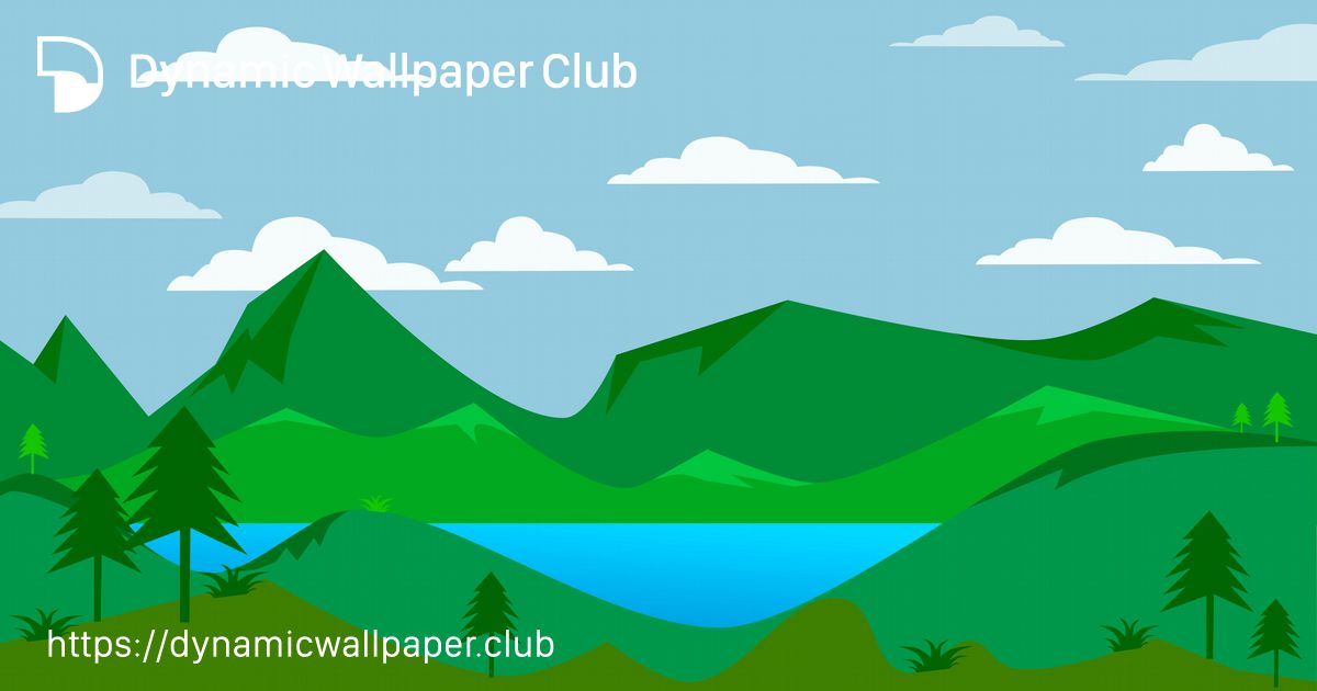 Vector Mountain - Dynamic Wallpaper Club