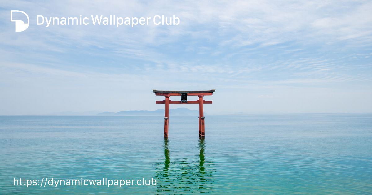 Japanese sea - Dynamic Wallpaper Club