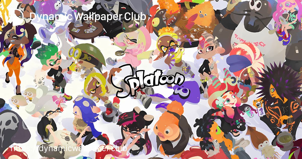 Splatoon - Dynamic Wallpaper Club