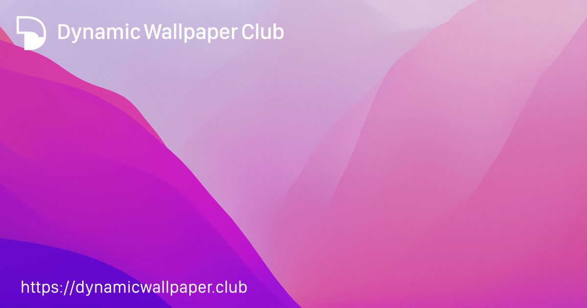 Monterey 24 Hr - Dynamic Wallpaper Club