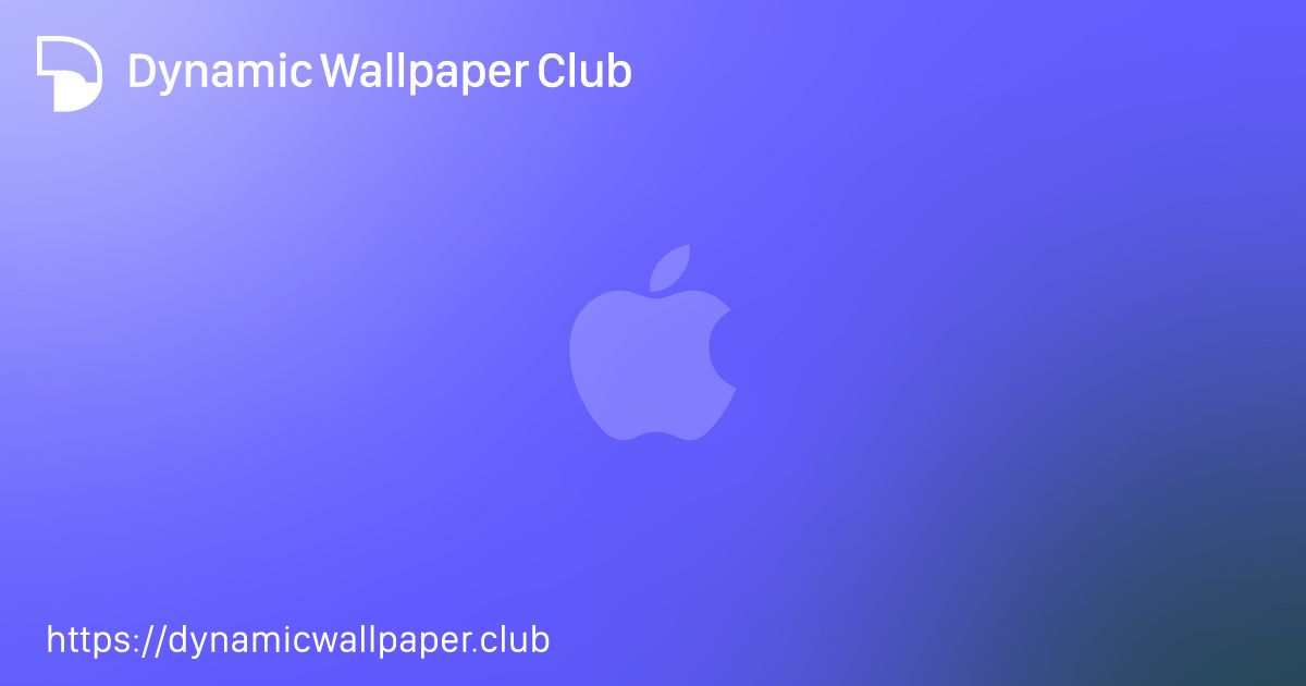 Apple Gradient Wallpaper - Dynamic Wallpaper Club