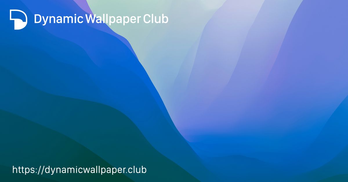 Monterey Chill - Dynamic Wallpaper Club